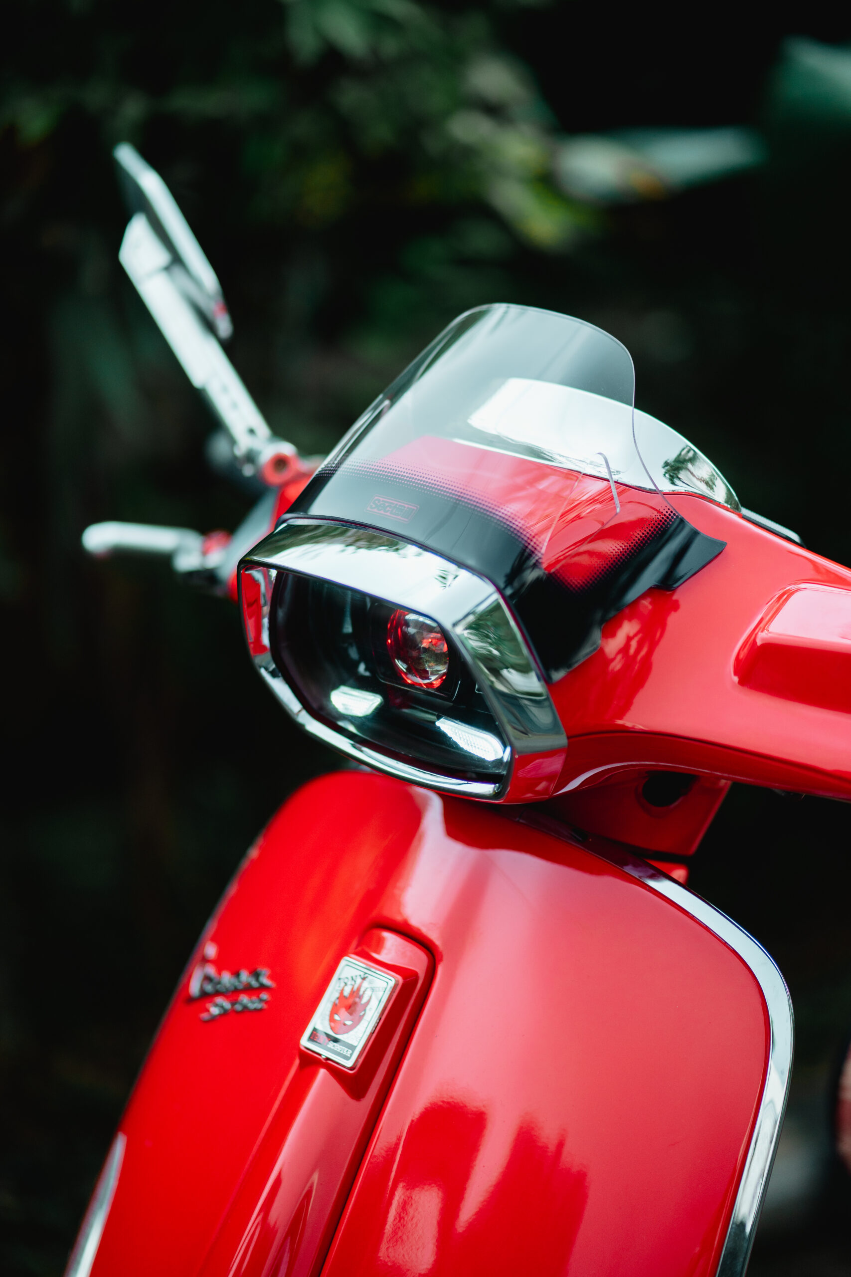 Vespa Sprint Sport Screen Racing Windshield - sectbill.com